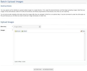 (new!) Batch Upload Images